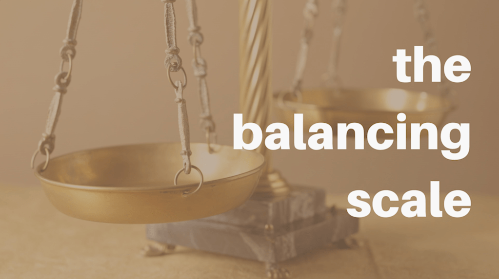 The Balancing Scale - Atlanta Dream Center Church - Podcast